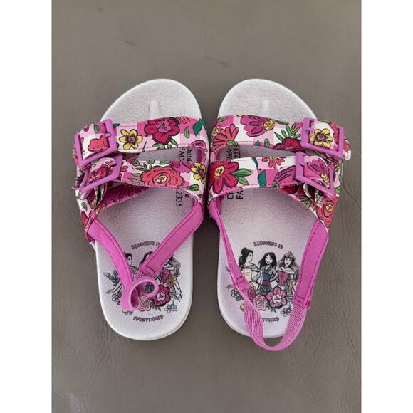 Disney | Shoes | Disney Princess Childrens Slide Sandals Size 78 | Poshmark